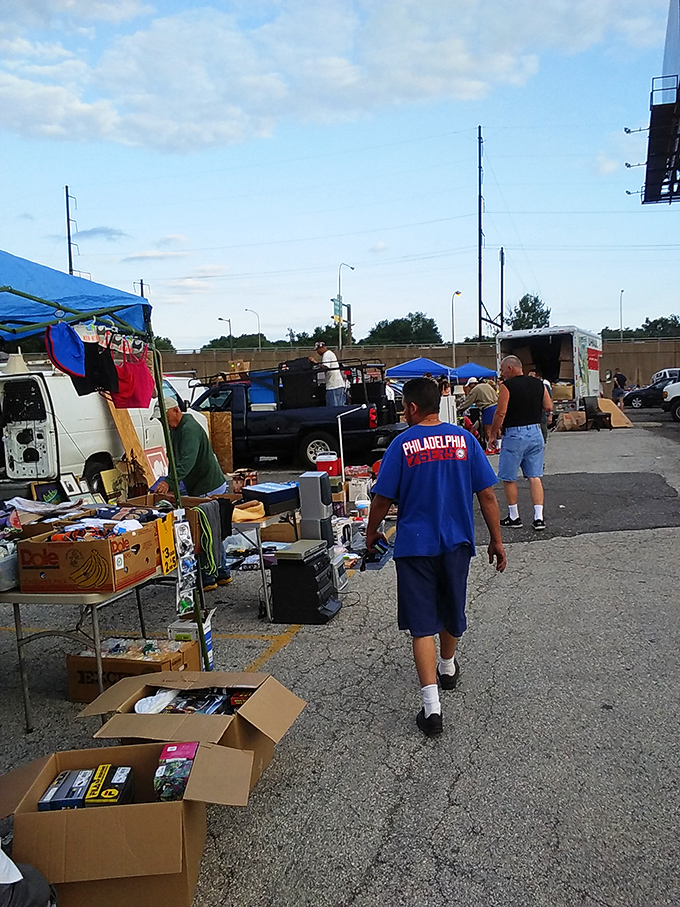 The outdoor section transforms into a treasure hunter's paradise where one person's castoffs become another's prized discoveries.