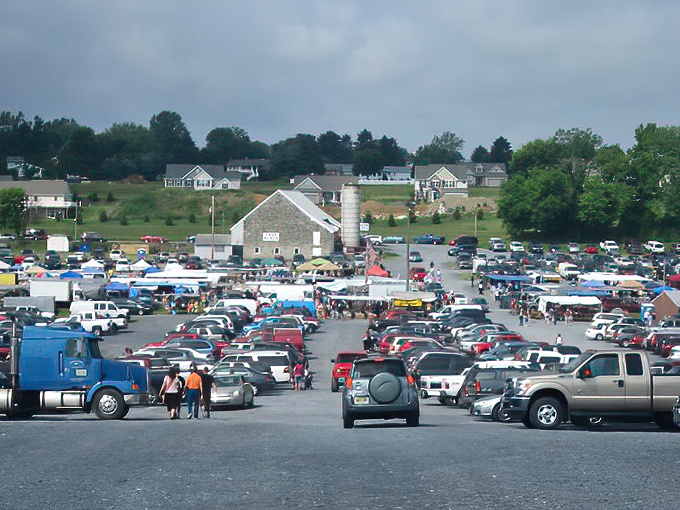 The Green Dragon Market sprawls across the Ephrata landscape like a bargain hunter's Disneyland, where treasure-seeking pilgrims arrive by the carload every Friday.