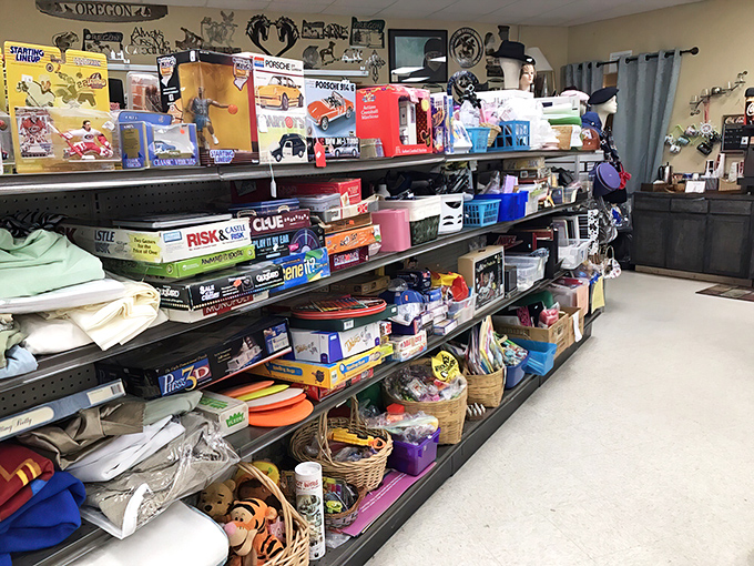 The iconic black-and-white checkered awning of Finders Keepers beckons like a secondhand siren song to bargain hunters throughout Salem.