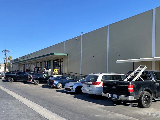 The unassuming exterior hides a treasure trove within. Like finding a secret level in a video game, but with actual bargains instead of digital coins.