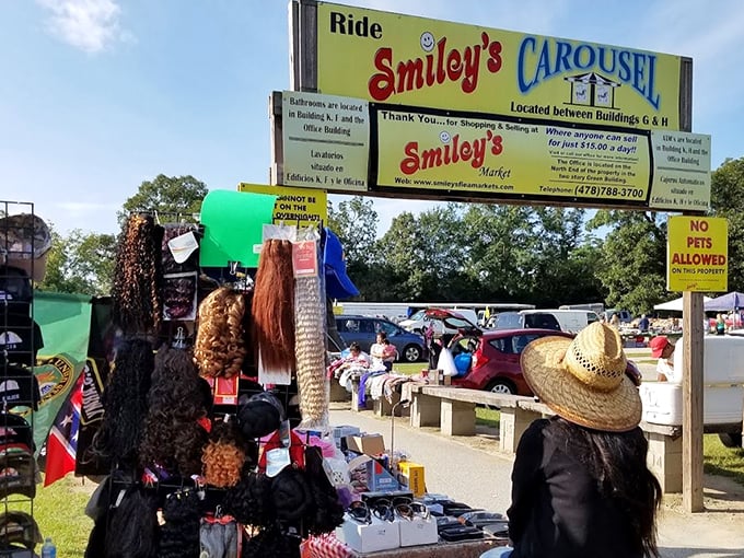 The indoor market corridor stretches like a treasure map waiting to be explored, with fresh produce and colorful merchandise lining both sides of this bargain hunter's paradise.