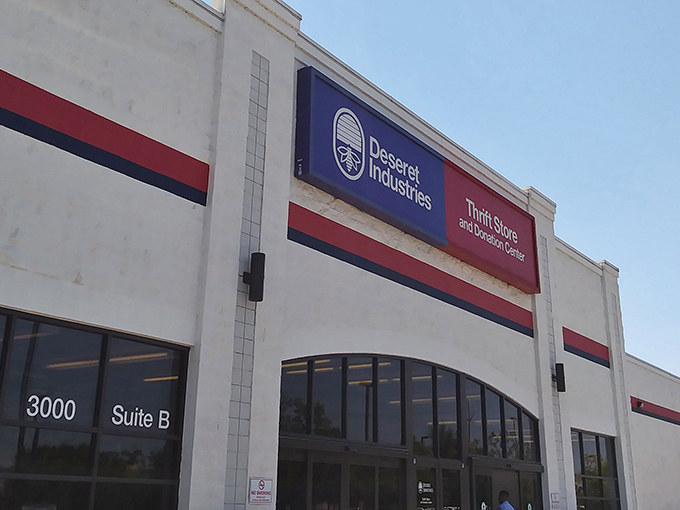 The unassuming exterior hides a wonderland of bargains within. Like finding a secret portal to affordable retail therapy!