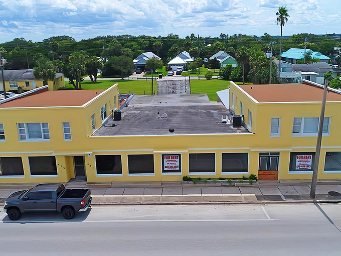 The sunshine-yellow exterior of Ayla's Acres Thriftique stands out on Anastasia Boulevard like a beacon for bargain hunters with big hearts.