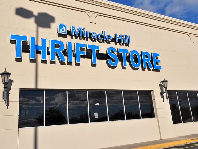 The unassuming facade of Miracle Hill Ministries belies the treasure trove within. Like a Vegas casino, they've mastered the art of making you lose track of time.