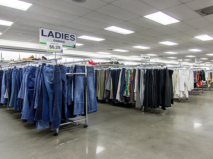 1. the enormous thrift store in south carolina with rock bottom prices that feel almost unreal