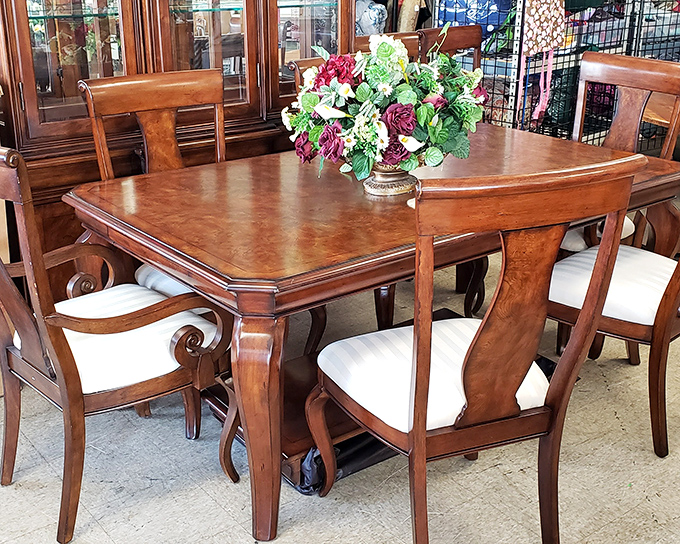 The shoe section at Resale With A Purpose rivals department stores, minus the sticker shock. Every pair tells a story waiting for its next chapter.