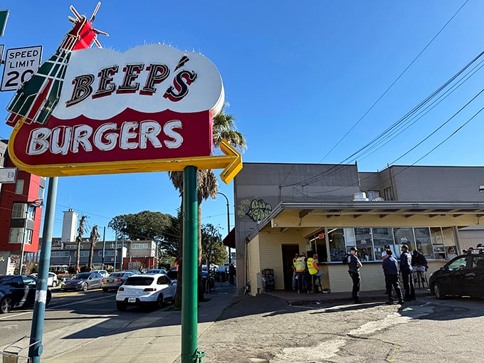 That iconic rocket ship sign isn't just retro-cool&mdash;it's a beacon of burger bliss that's been guiding hungry San Franciscans to flavor paradise for generations.