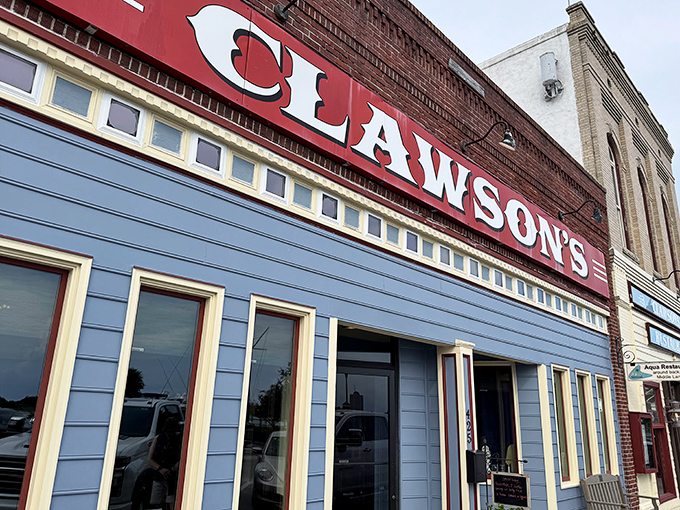 That red storefront isn't just signage &ndash; it's a beacon calling food lovers from across North Carolina.