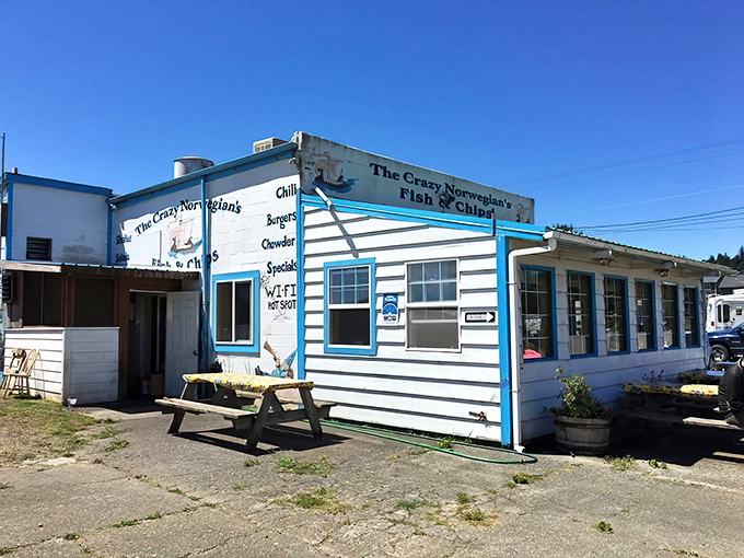 The unassuming exterior of culinary greatness. Like finding a pearl in an oyster, this humble building houses seafood treasures worth driving hours for.