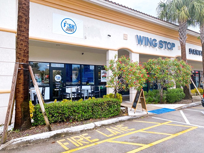 The Fish Joint's unassuming exterior hides culinary treasures that would make any seafood lover's heart skip a beat.