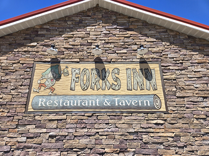The unassuming stone exterior of Forks Inn hides culinary treasures within&mdash;like finding a diamond in Pennsylvania's rolling hills. 