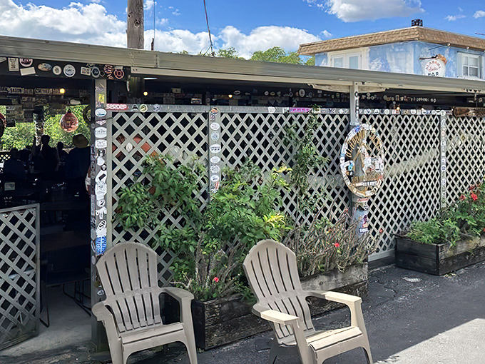 The unassuming exterior of Alabama Jack's might fool you, but locals know this weathered facade hides seafood treasures worth the journey.