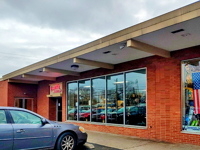 The unassuming brick exterior of Resch's Bakery hides a wonderland of pastry treasures that Columbus locals have cherished for generations.