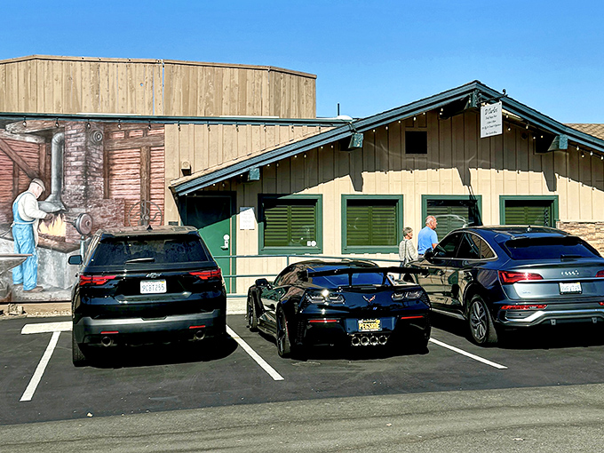 The stone facade and green doors of D'Carlos promise no gimmicks, just honest food. Sometimes the most unassuming exteriors hide the greatest culinary treasures.