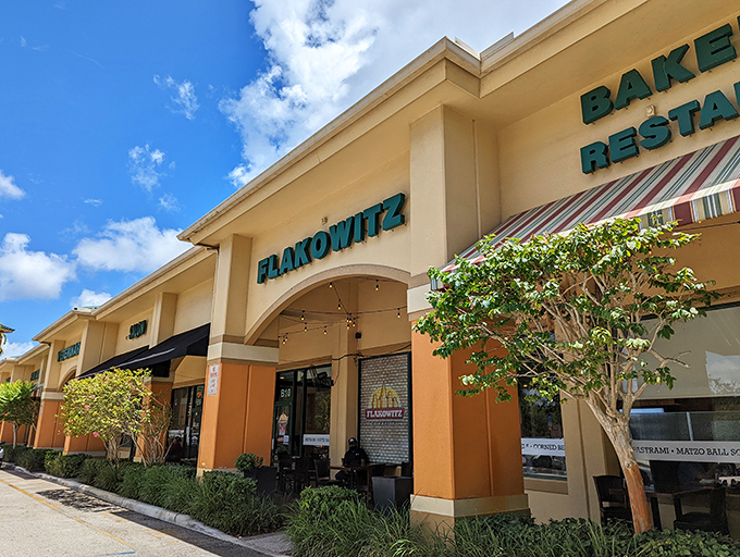 Flakowitz's unassuming strip mall exterior is like finding a Rolex in a cereal box&mdash;the ultimate reminder to never judge a deli by its stucco. 