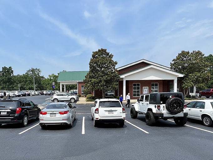 The unassuming brick exterior of The Steak House belies the culinary treasures within. Like finding a diamond in Georgia's red clay.