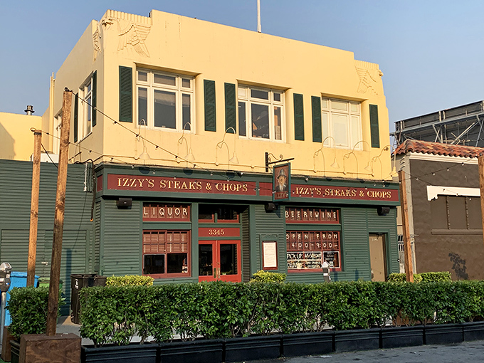 The unassuming green facade hides culinary treasures that would make even the most jaded food critic weep with joy.