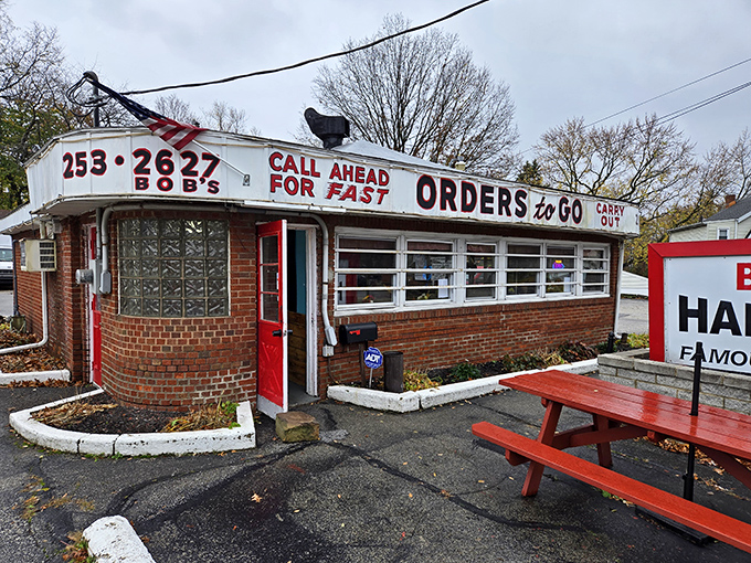 Time travel doesn't require a DeLorean&mdash;just a trip to this brick diner with its vintage signage and promise of "FAST" service that's been keeping its word for generations.
