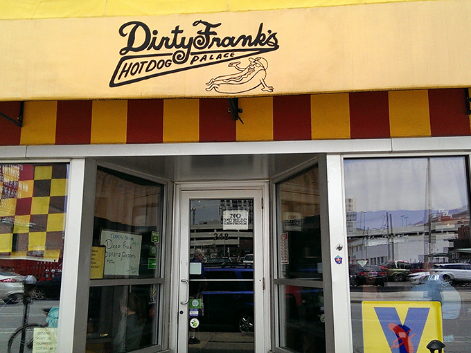 The unassuming storefront that's been quietly revolutionizing Columbus's hot dog scene one bite at a time.