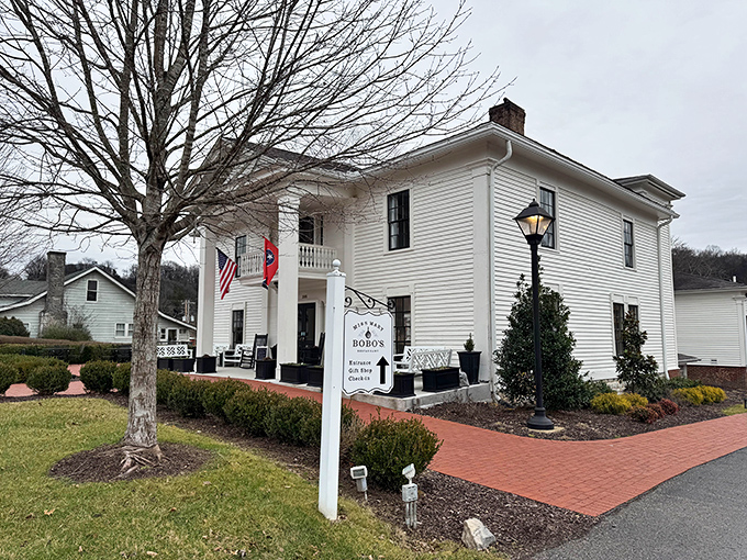 The stately white exterior of Miss Mary Bobo's welcomes you like an old friend, promising Southern comfort and hospitality behind those historic walls.