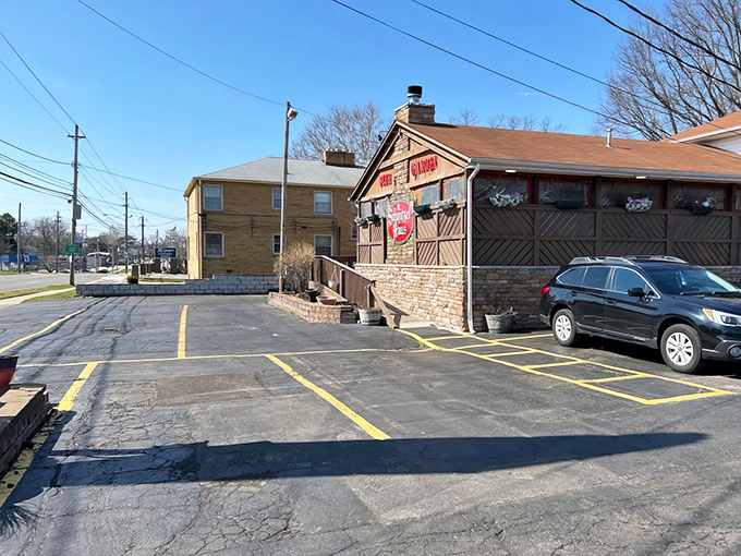 Don't let the humble exterior fool you—Das Schnitzel Haus may look unassuming from the outside, but inside awaits a treasure trove of Central European delights.