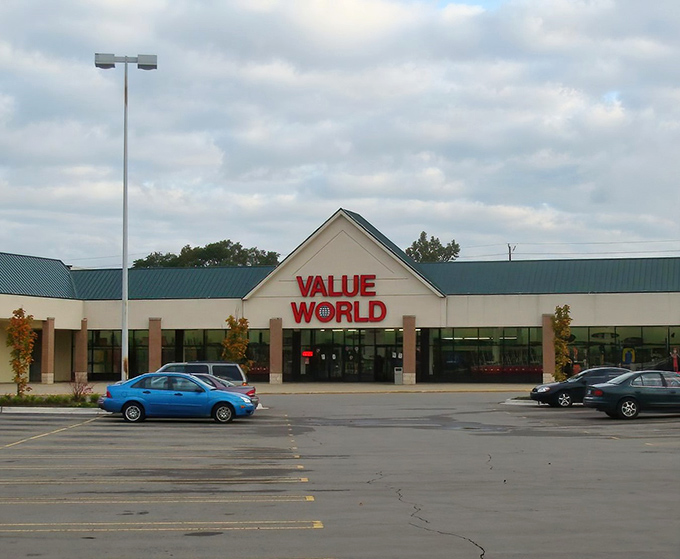 The unassuming facade of Value World in Southfield hides a universe of secondhand treasures waiting to be discovered by savvy Michigan bargain hunters.