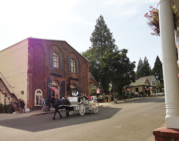 Broad Street beckons with its Gold Rush-era storefronts and unhurried pace. This is small-town America that somehow dodged the franchise invasion.