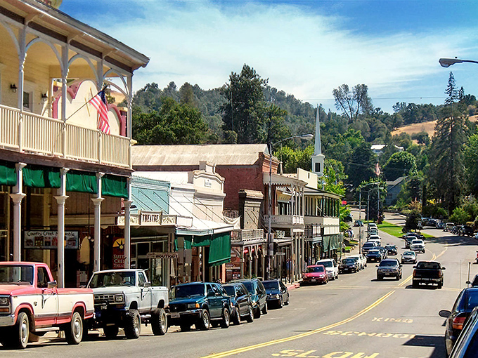 Main Street stretches like a perfectly preserved time capsule, where Victorian charm meets modern-day wanderlust.