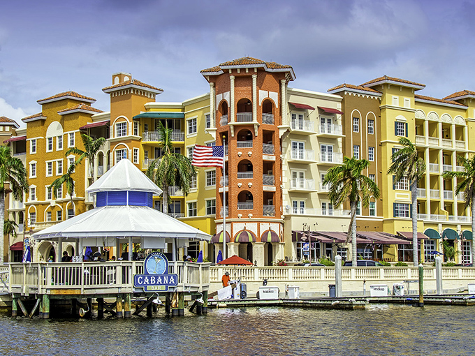 Bayfront Naples delivers Mediterranean vibes without the passport hassle. Those colorful buildings aren't just pretty&mdash;they're practically begging you to Instagram them.