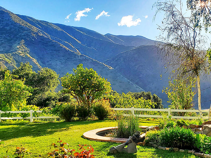 The Topatopa Mountains cradle Ojai Valley like nature's retirement plan &ndash; complete with sunshine, serenity, and views that make your 401(k) seem irrelevant.