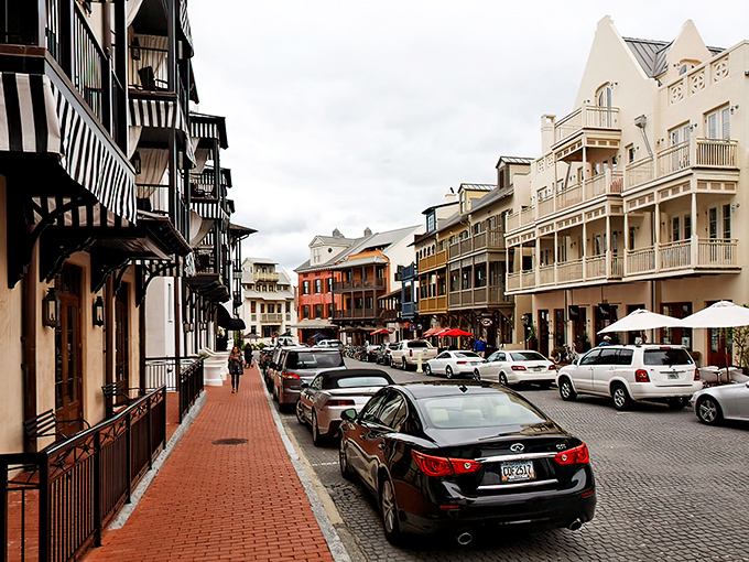 Cobblestone streets and European-inspired architecture make Rosemary Beach feel like you've stumbled into a Mediterranean village that somehow got FedExed to Florida.