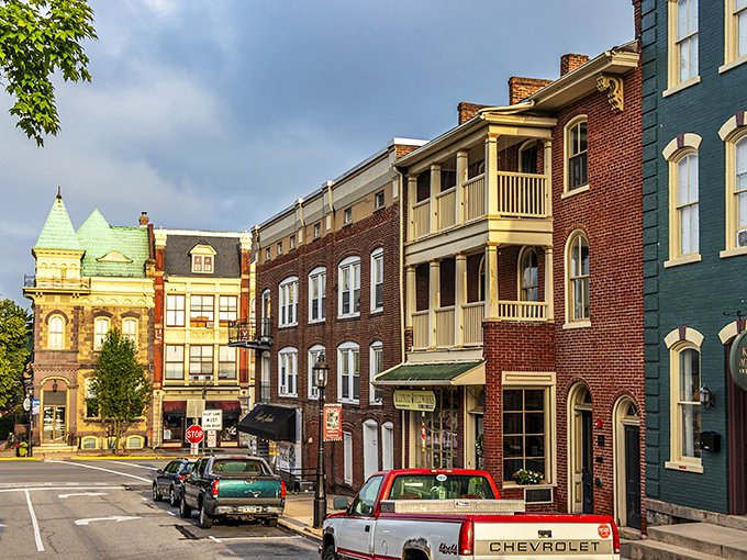 Bellefonte's historic downtown looks like a movie set where the extras are replaced with real people who actually enjoy living there.