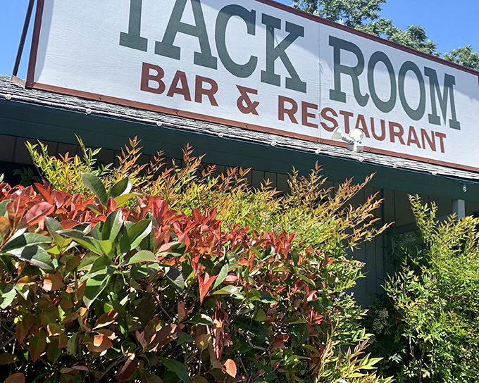The unassuming exterior of Tack Room might fool you, but like that quiet person at a party who turns out to be fascinating, it's what's inside that counts.