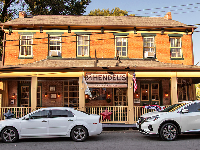 This historic brick building in Florissant might not scream "culinary destination," but locals know better. The unassuming exterior hides flavor treasures within.