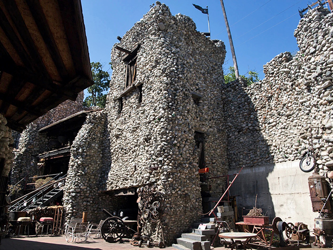 Stone upon stone, a DIY medieval fantasy rises in suburban Glendora. This isn't Disneyland's carefully engineered magic&mdash;it's something far more authentic.
