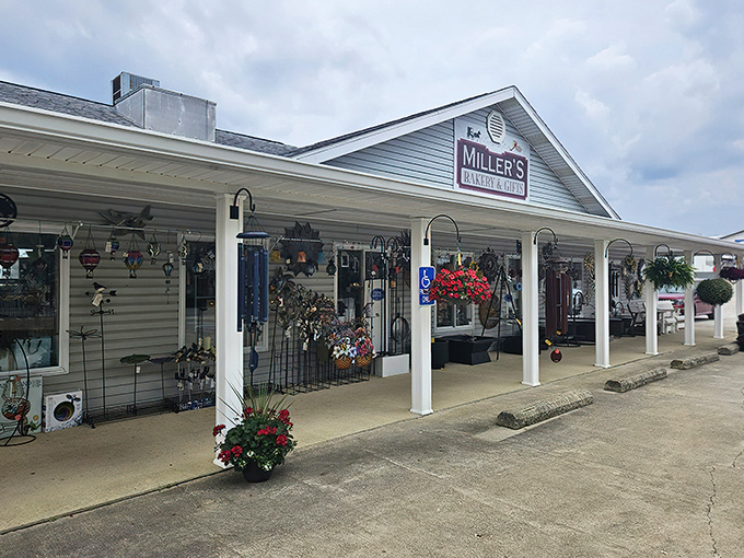 The unassuming exterior of Miller's Bakery & Gifts promises little but delivers culinary treasures that would make even the most jaded food critic weak at the knees.