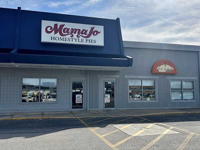 The unassuming exterior of Mama Jo's might not stop traffic, but trust me&mdash;what's inside will stop you in your tracks. Pie paradise awaits.