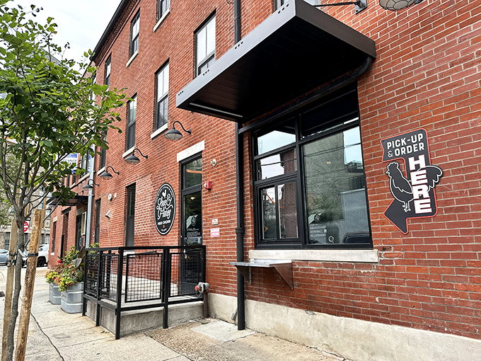 The unassuming brick storefront belies the culinary magic happening inside. Like a chicken speakeasy, you'll find yourself returning again and again.