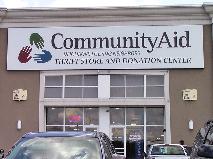 That moment when you realize this isn't your average thrift store &ndash; it's retail therapy headquarters.