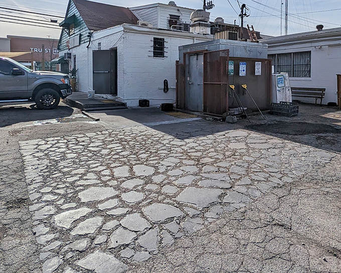 The unassuming exterior of Home Grown GA might fool you, but locals know this weathered stone walkway leads to breakfast nirvana.