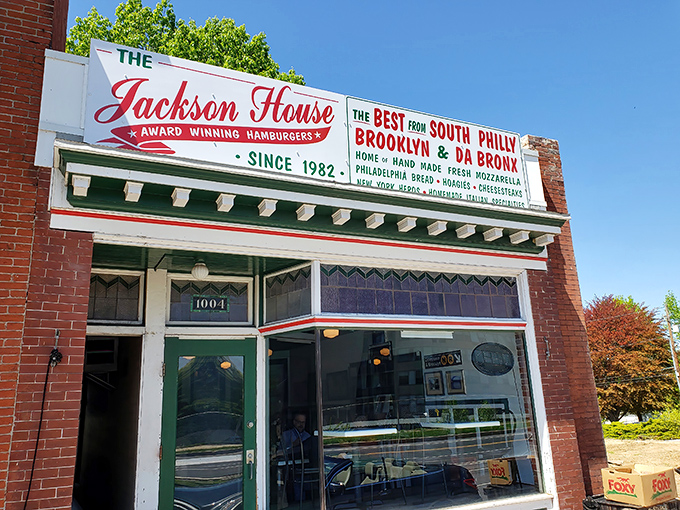 The storefront that launched a thousand cravings. This unassuming brick building houses sandwich magic that's been drawing Harrisburg locals and visitors alike for decades.