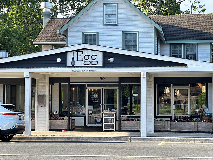 The unassuming exterior of Egg belies the culinary magic happening inside. Simple, charming, and worth every minute of the inevitable wait.