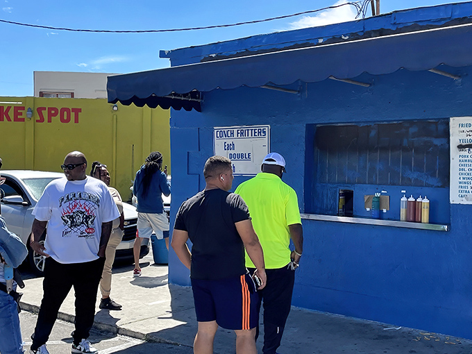 This humble spot might not win beauty contests, but the fritters inside could win Nobel Prizes.
