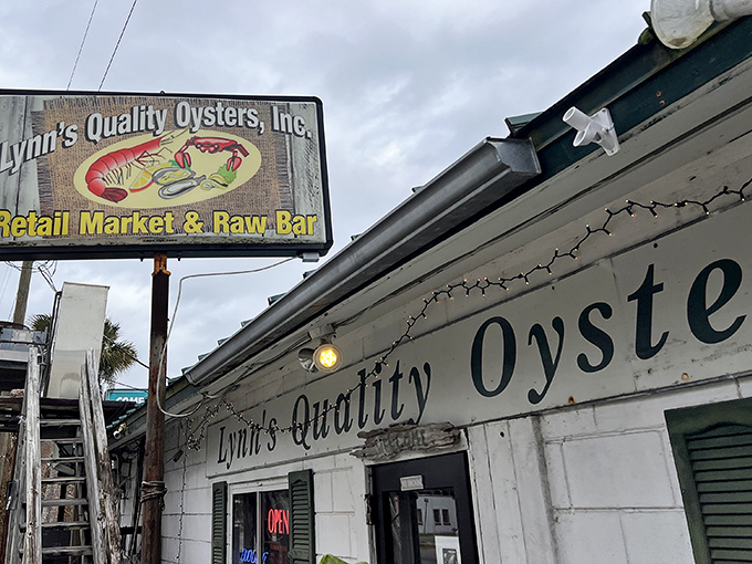 The unassuming exterior of Lynn's Quality Oysters hides culinary treasures within&mdash;proof that in Florida, the best seafood often comes in the most modest packages.