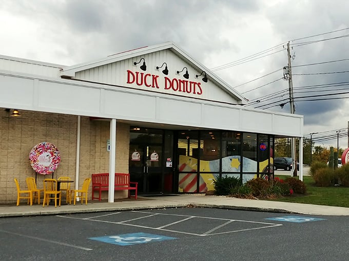 This unassuming storefront holds liquid donut dreams that'll make your morning commute infinitely more dangerous.