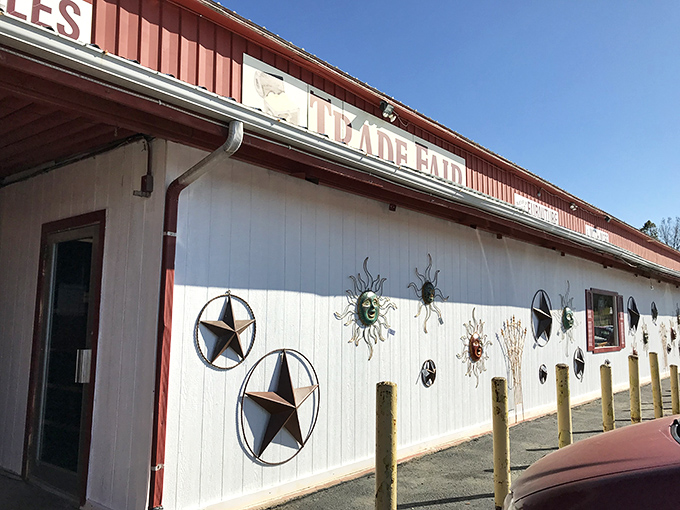 The unassuming exterior of Trade Fair Mall hides a wonderland of treasures inside, like finding Narnia in a storage closet.