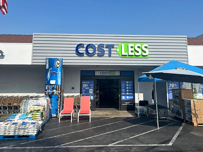 Where bargain-hunting dreams come true! CostLess Wholesale's unassuming exterior hides a wonderland of deals waiting to be discovered.