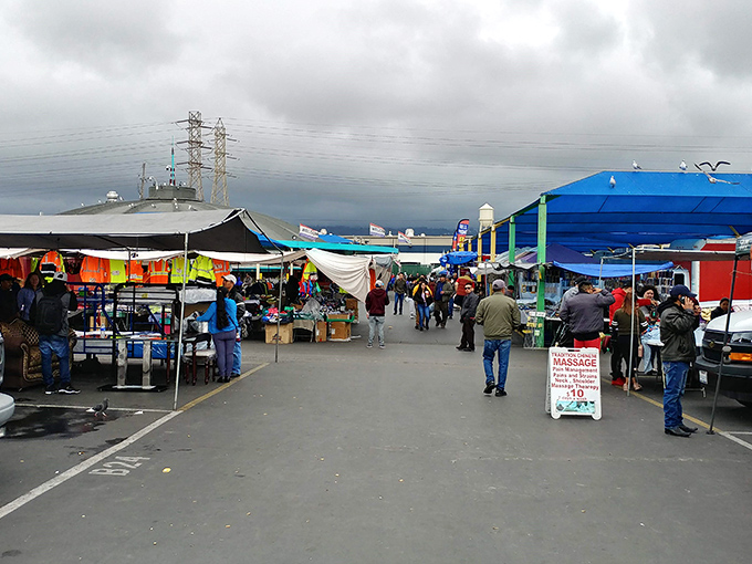 Beneath Oakland&rsquo;s overcast sky, the bustling Coliseum Public Market welcomes bargain hunters daily with promises of treasures and family memories.
