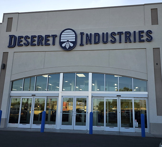 This modern fortress of secondhand treasures stands ready to transform your shopping expectations into pure bargain-hunting bliss.