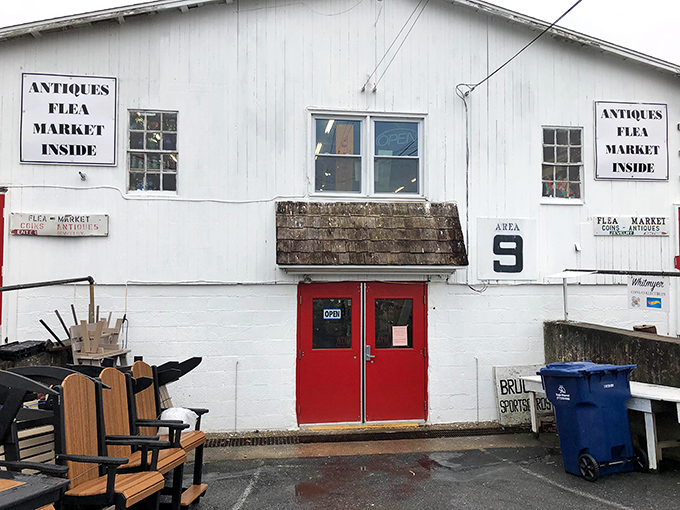 String lights twinkle overhead as treasure hunters spread their wares across Pennsylvania's most beloved Tuesday tradition.